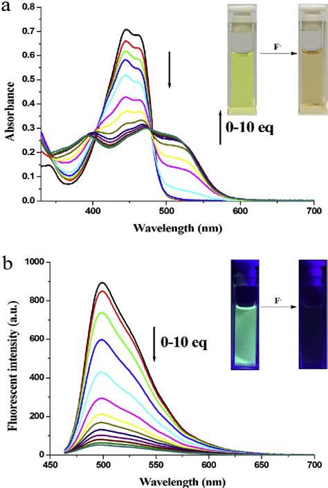 Figure 1 From A Coumarin Based Fluorescent And Colorimetric Chemosensor For Rapid Detection Of