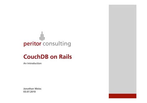 Couchdb On Rails Pdf