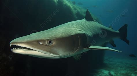 물속을 헤엄치는 큰 상어 코비아의 사진 배경 일러스트 및 사진 무료 다운로드 Pngtree