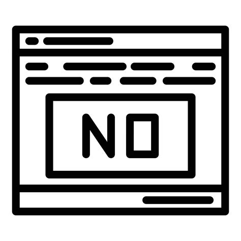 Web Page Code Icon Outline Vector Cms Development Vector Art At Vecteezy