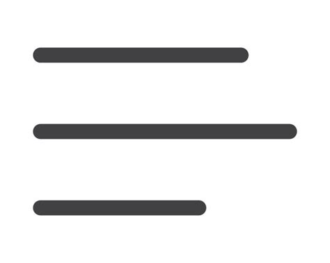 hamburger menu icon buttons for website ui vector image