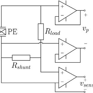 Electronic Circuit For Voltage And Current Measurement Download Scientific Diagram