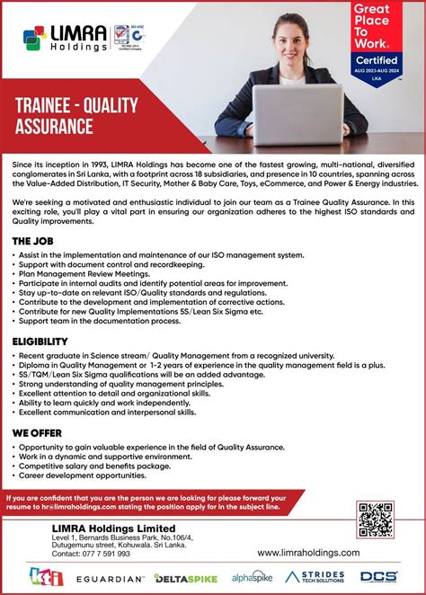 Shalini Herath On Linkedin Hiring Qualityassurance Qa Iso Compliance