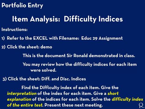 Item Analysis Discrimination And Difficulty Index Pdf