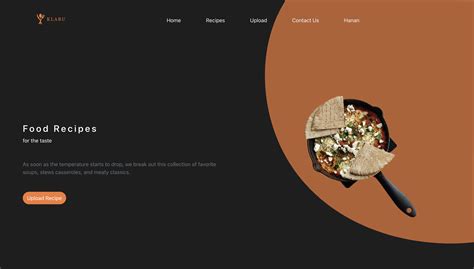 Github Jaffar Husseinklabu Frontend Klabu Is A Platform For Food Enthusiast And Connoseurs