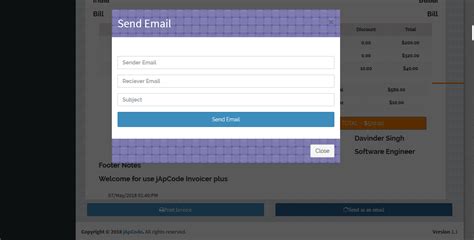 Invoicer Plus Invoice Generator Open Source Mvc 5 Print