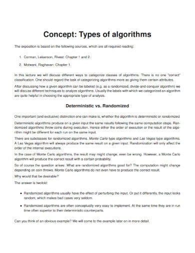 100 Algorithm Examples To Download