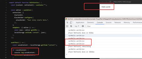 LocalStorage Not Compatible With Tiptap Editor Issue 3871