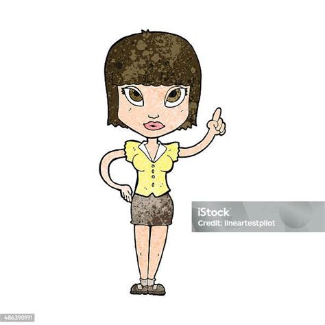 말풍선이 있는 아이디어가 떠오른 여자아이 뽀샤시 그리기에 대한 스톡 벡터 아트 및 기타 이미지 그리기 낙서 드로잉 명랑한 Istock