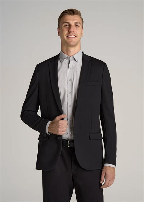 Everyday Comfort Terry Overshirt For Tall Men In White Swan Americantall