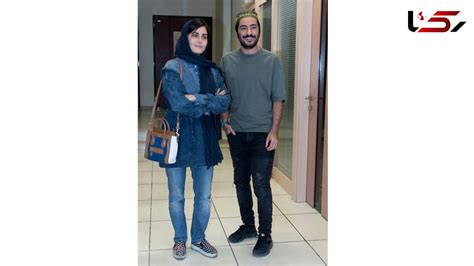 عکس تمام قد از الناز شاکردوست در کنار نوید محمدزاده و کلاه عجیبش عکس