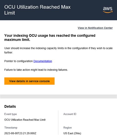 Monitoring Amazon Opensearch Serverless Using Aws User Notifications Aws Big Data Blog