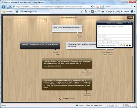 Create A Rich Silverlight Message Board Using Mvvm Pattern And Wcf Ria