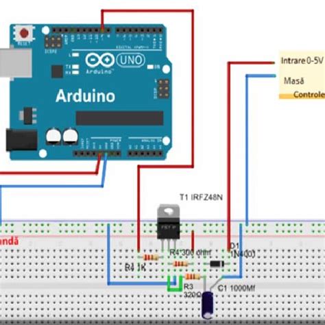 Arduino Interfaced With The Ztech 80030 Controller Download Scientific Diagram