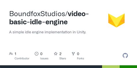 GitHub BoundfoxStudios Video Basic Idle Engine A Simple Idle Engine Implementation In Unity