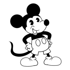 Mickey Mouse Clip Art Black And White New Bendy In Mickey Mouse 2013