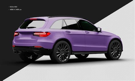 Premium Psd Isolated Realistic Matte Purple Exclusive Modern City