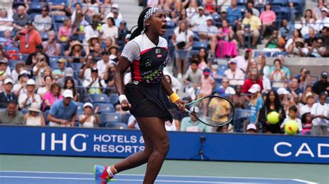 At The Us Open Coco Gauff Is Playing With A Veterans Confidence