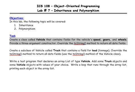 Solved Ics 108 Object Oriented Programming Lab 7 Solved Ics 108 Object Oriented Programming Lab 7