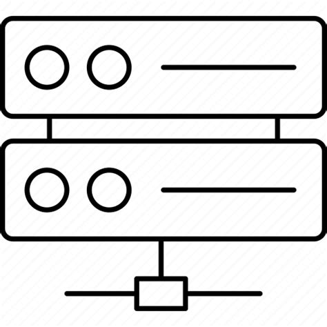 Database Network Server Storage Icon Download On Iconfinder