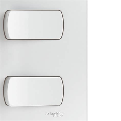 Interruptor Duplo Paralelo 10a Miluz Branca Schneider