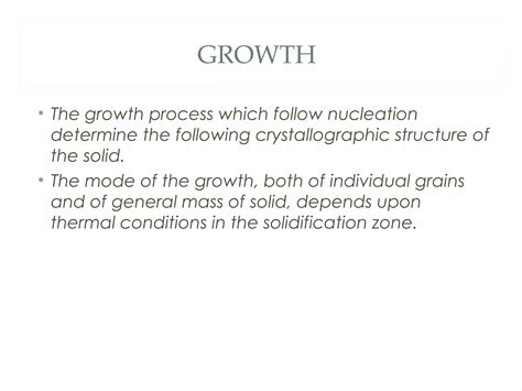 Nucleation And Crystallization Ppt