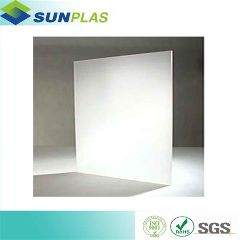 Opal White Cast Acrylic Diffuser Sheet For Led Light Display Acrylic