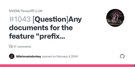 Question Any Documents For The Feature Prefix Caching · Issue 1043