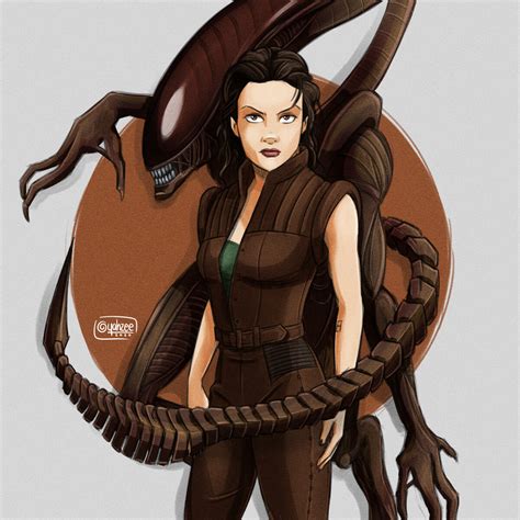 Artstation Ripley From Alien Resurrection