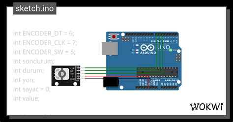 Encoderky040 Wokwi Esp32 Stm32 Arduino Simulator