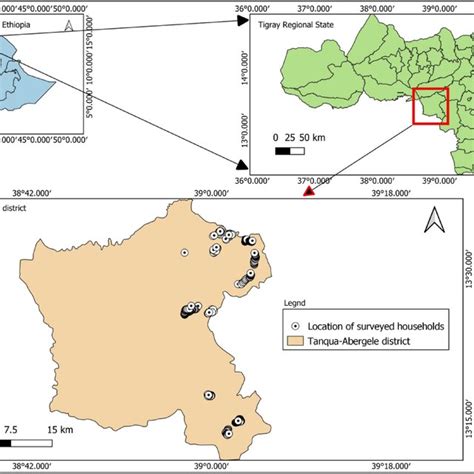 Map Of The Study Area Developed Using QGIS Data Sourced Download Scientific Diagram