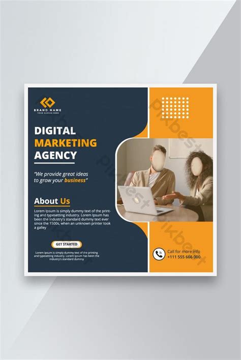 Mordan 소셜 미디어 포스트 템플릿 디자인 Eps 무료 다운로드 Pikbest