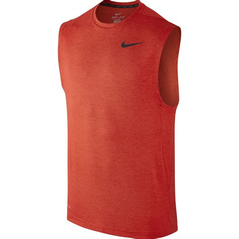 Nike Mens Dry Training Tank Top University Red Light Crimson