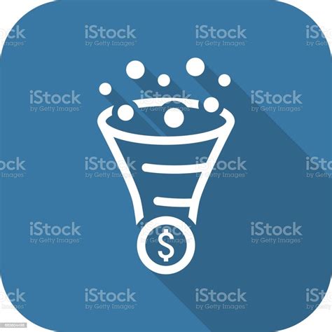 Conversion Rate Optimisation Icon Business Concept Flat Design Stock