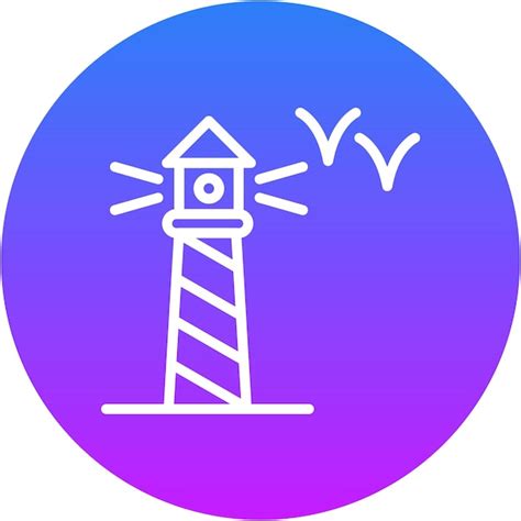 Premium Vector Lighthouse Vector Illustration