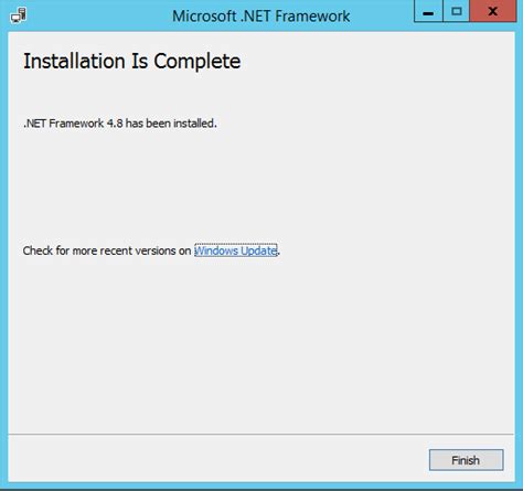 نصب Net Framework 4 8 بر روی ویندوز سرور 2012 پایگاه دانش سرور و شبکه