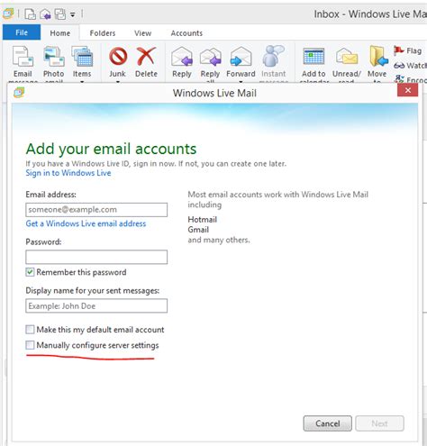 Windows Live Mail 2012 Messaggi Doppi Con IMAP Microsoft Community