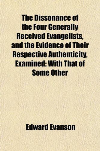 『the Dissonance Of The Four Generally Received Evangelists 読書メーター