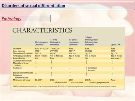 Disorders Of Sexual Differentiation Pptx Sexual Conditions Sexual