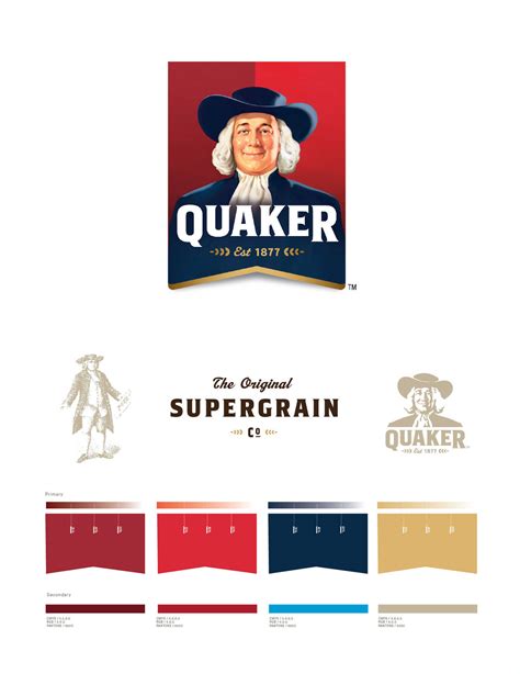 Quaker Oats Logo Evolution