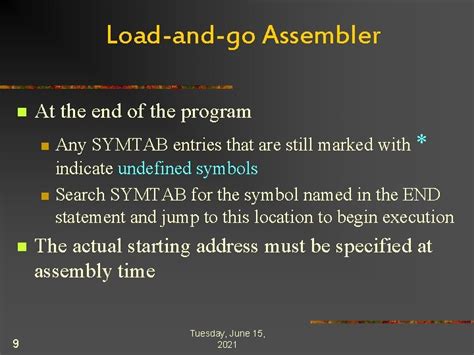 Onepass Assembler Multipass Assembler One And Multipass Assembler