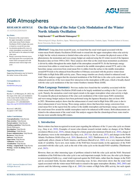 On The Origin Of The Solar Cycle Modulation Of The Winter North