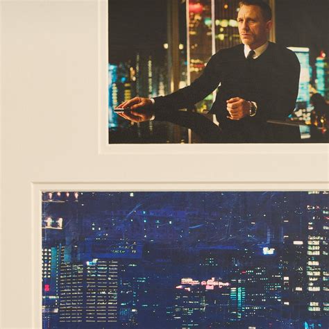 James Bond Skyfall Framed Backdrop Art Numbered Edition 007store