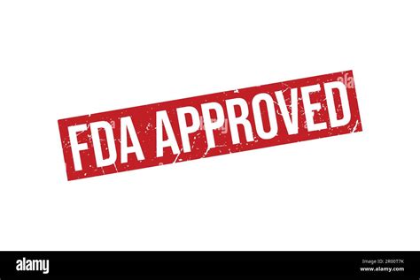Fda Approved Stamp Seal Vector Illustration Stock Vector Image And Art