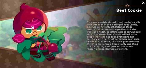 Cookie Run Kingdom Beet Cookie Theria Games