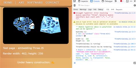 Solved Importmaps Broken On Firefox Which Now Supports Importmaps Questions Three Js Forum