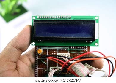 Lcd Liquid Crystal Display Interfacing Stock Photo Shutterstock