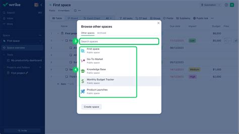 Joining Spaces Wrike Help Center