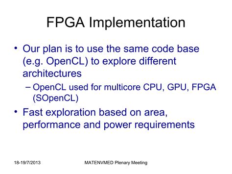 Automatic Generation Of Platform Architectures Using Open Cl And Fpga