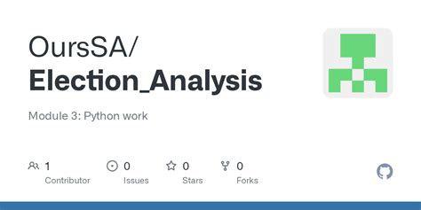 Github Ourssaelectionanalysis Module 3 Python Work · Github